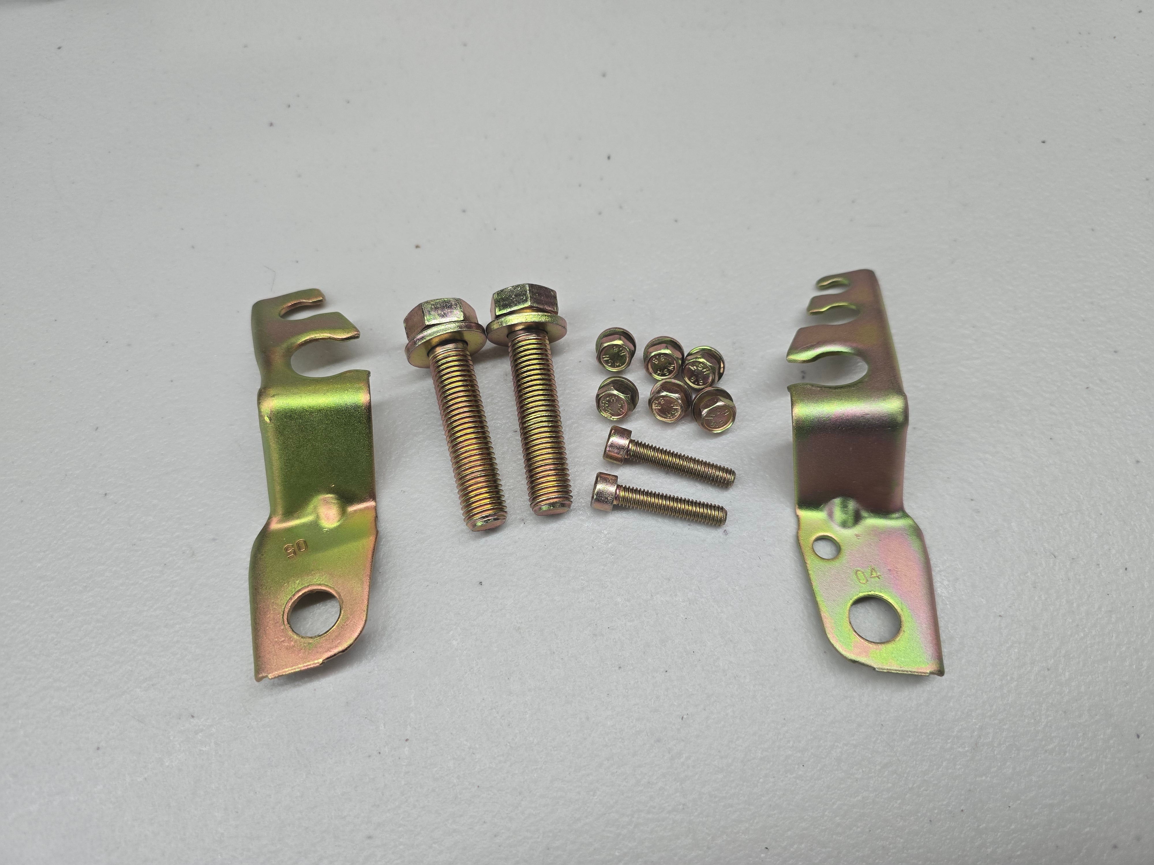 BMW E46 M3 Front Knuckle Zinc Hardware Kit – Rage It Parts